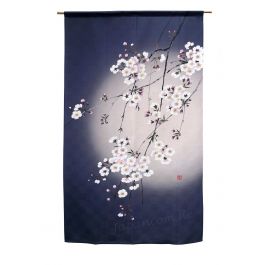Noren Evening Cherry Blossom dunkelblau